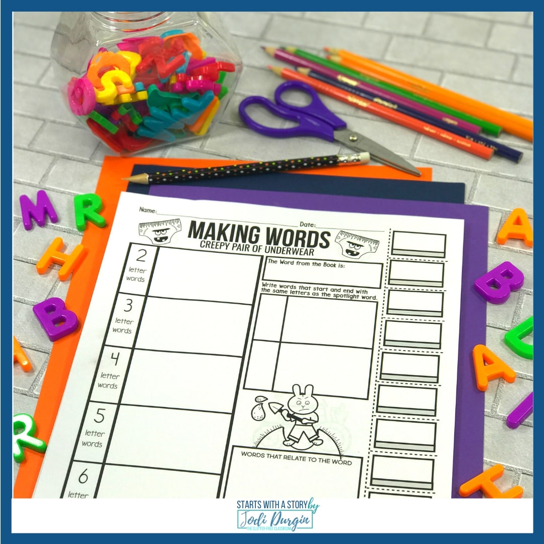 Creepy Pair Of Underwear Activities and Lesson Plans for 2026 ...