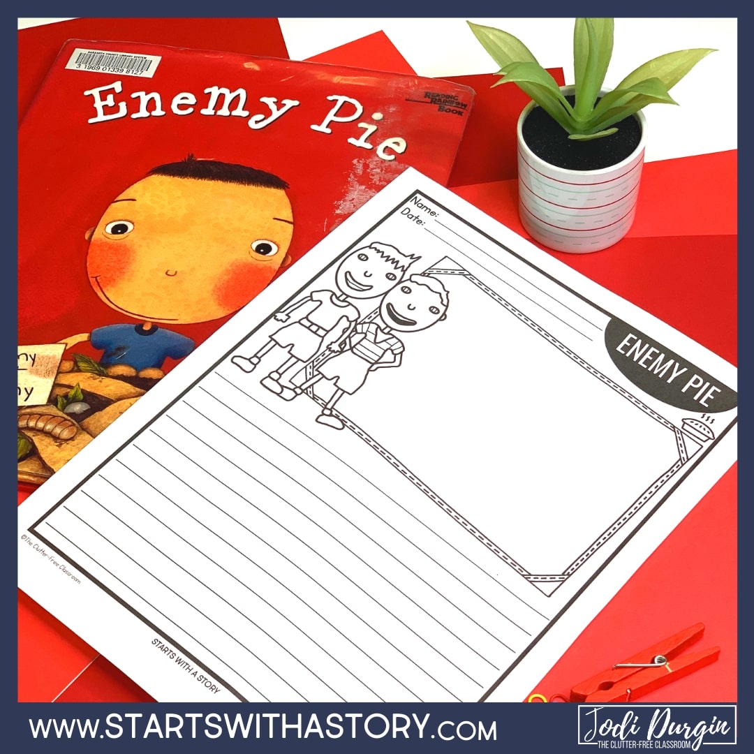 Enemy Pie Activities and Lesson Plans for 2025 - Teaching with Jodi ...