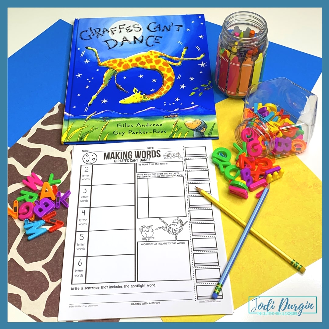 Giraffes Can't Dance Activities and Lesson Plans for 2025 - Teaching ...