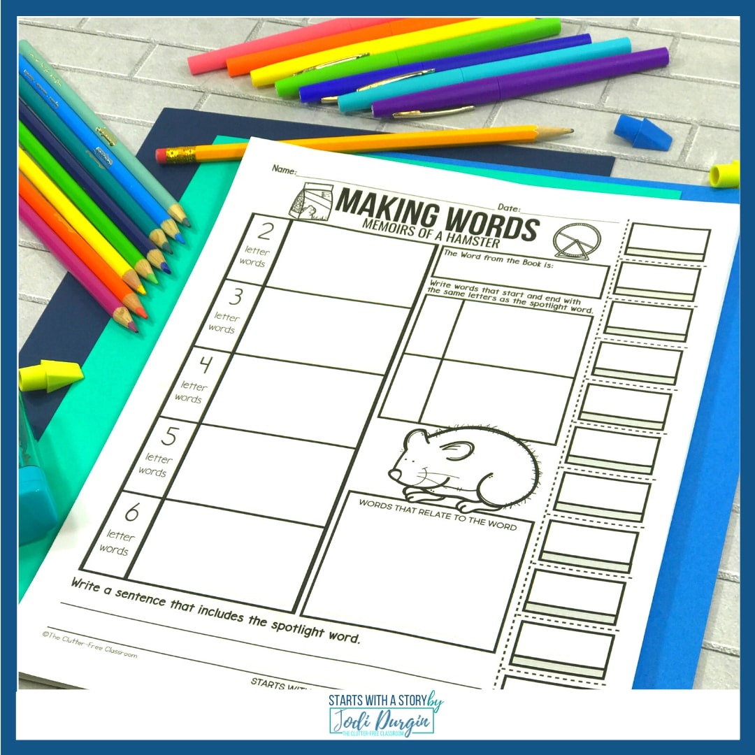 Memoirs of a Hamster Activities and Lesson Plans for 2025 - Teaching ...