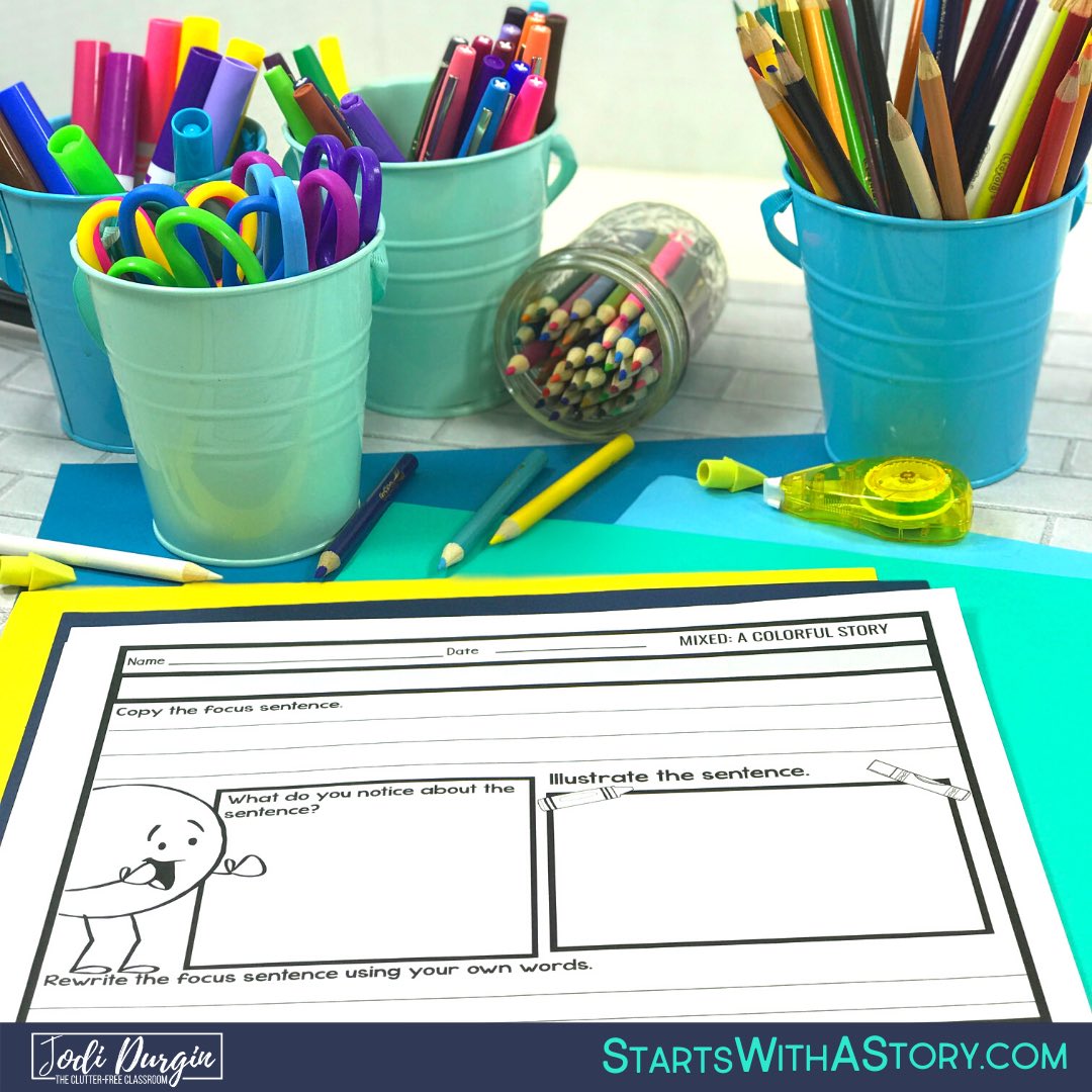 Mixed A Colorful Story Activities and Lesson Plans for 2025 - Teaching ...