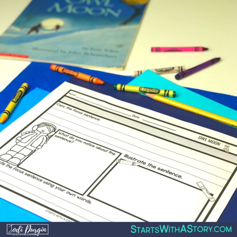 Owl Moon Activities and Lesson Plans for 2024 - Teaching with Jodi ...