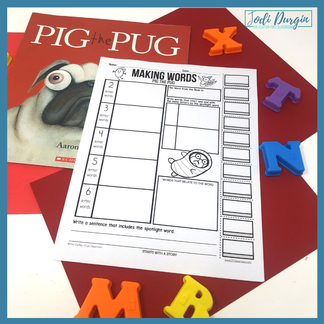 Pig The Pug Activities and Lesson Plans for 2026 - Teaching with Jodi ...