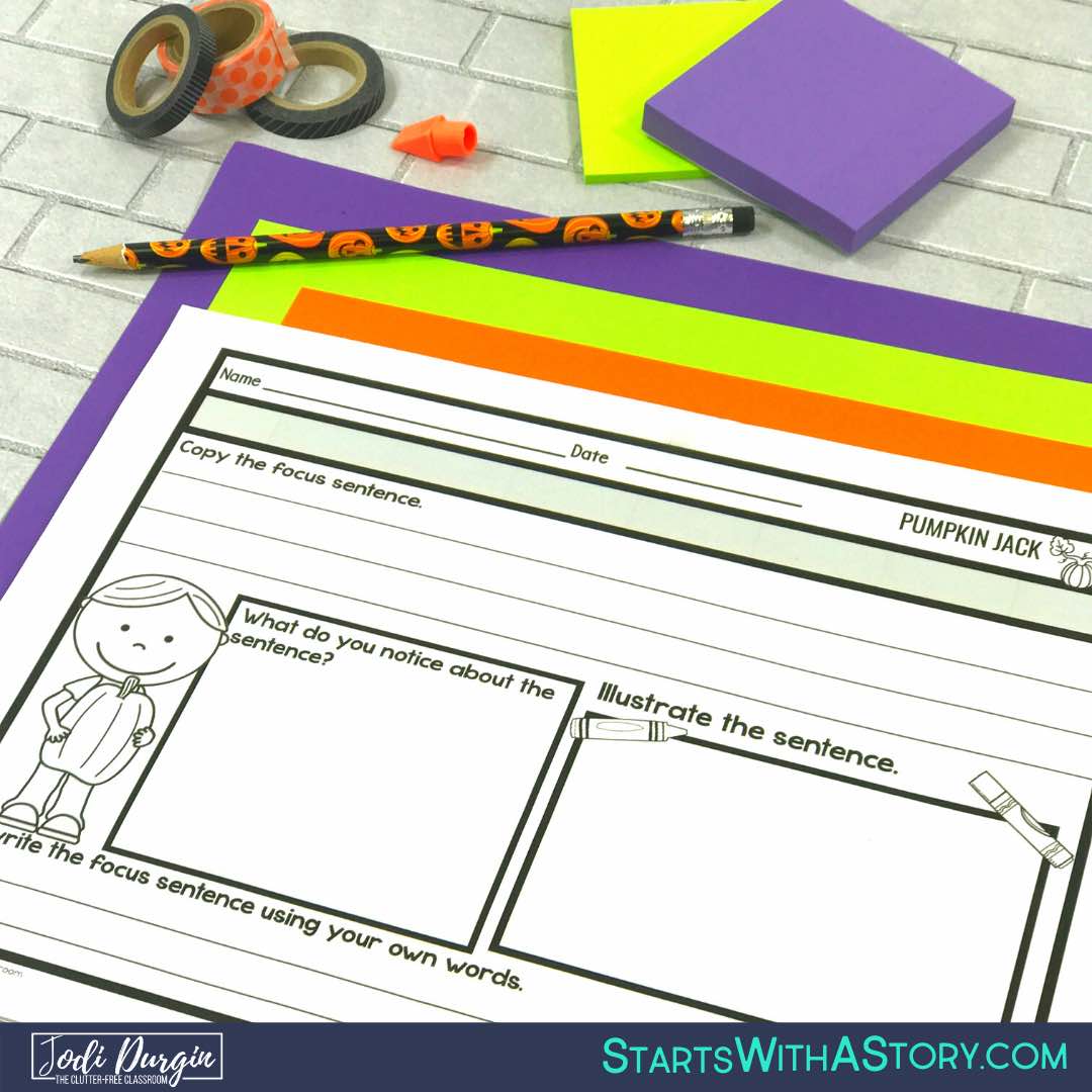 Pumpkin Jack Activities and Lesson Plans for 2025 - Teaching with Jodi ...
