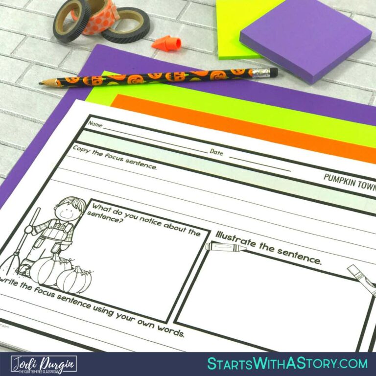 Pumpkin Town Activities and Lesson Plans for 2025 - Teaching with Jodi ...