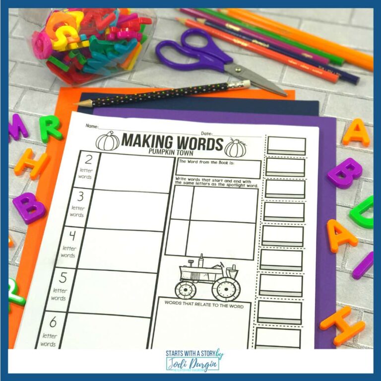 Pumpkin Town Activities and Lesson Plans for 2025 - Teaching with Jodi ...