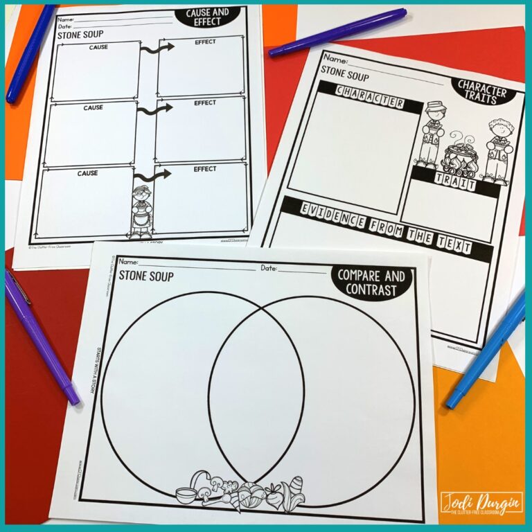 Stone Soup Activities and Lesson Plans for 2025 - Teaching with Jodi ...