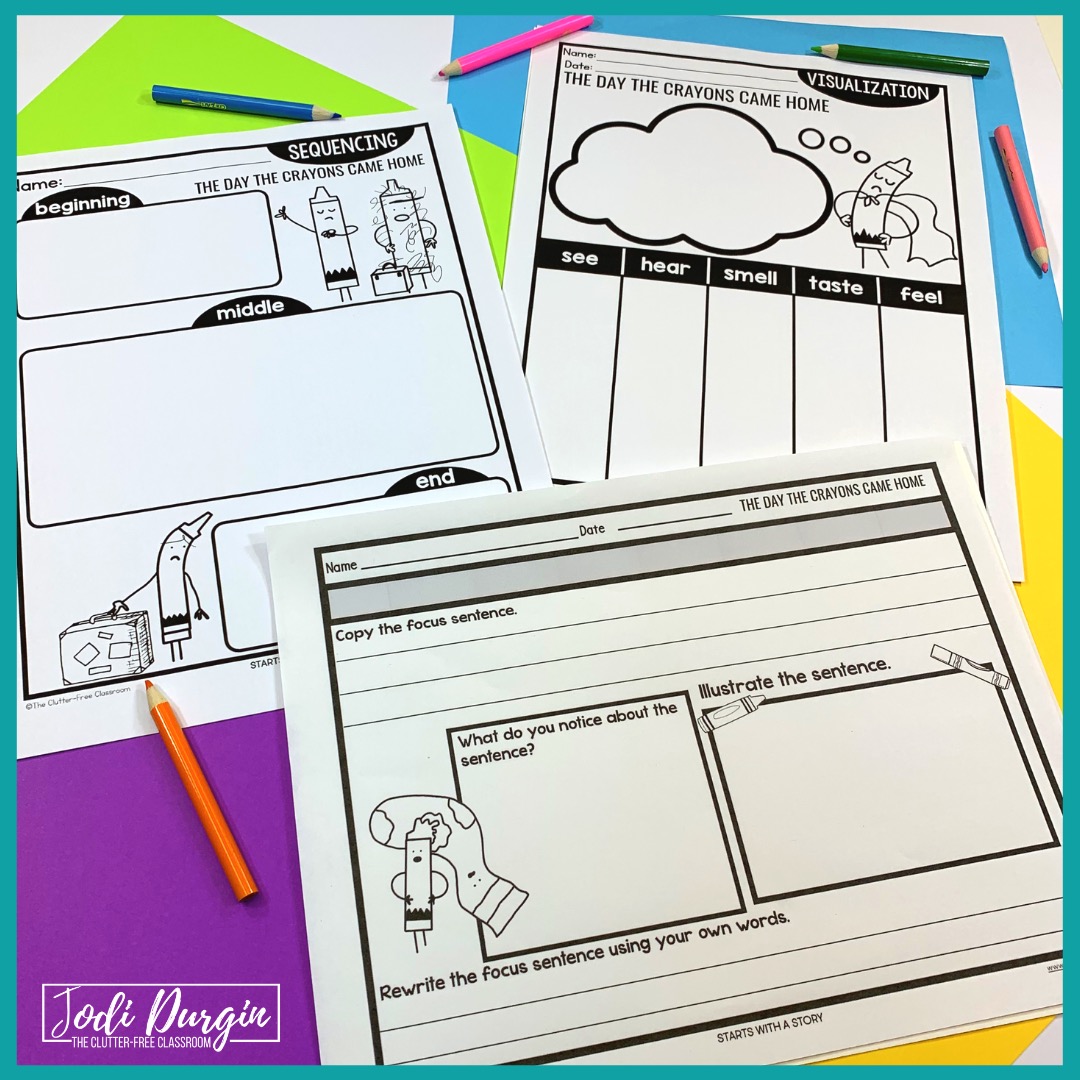 The Day The Crayons Came Home Activities and Lesson Plans for 2026 ...
