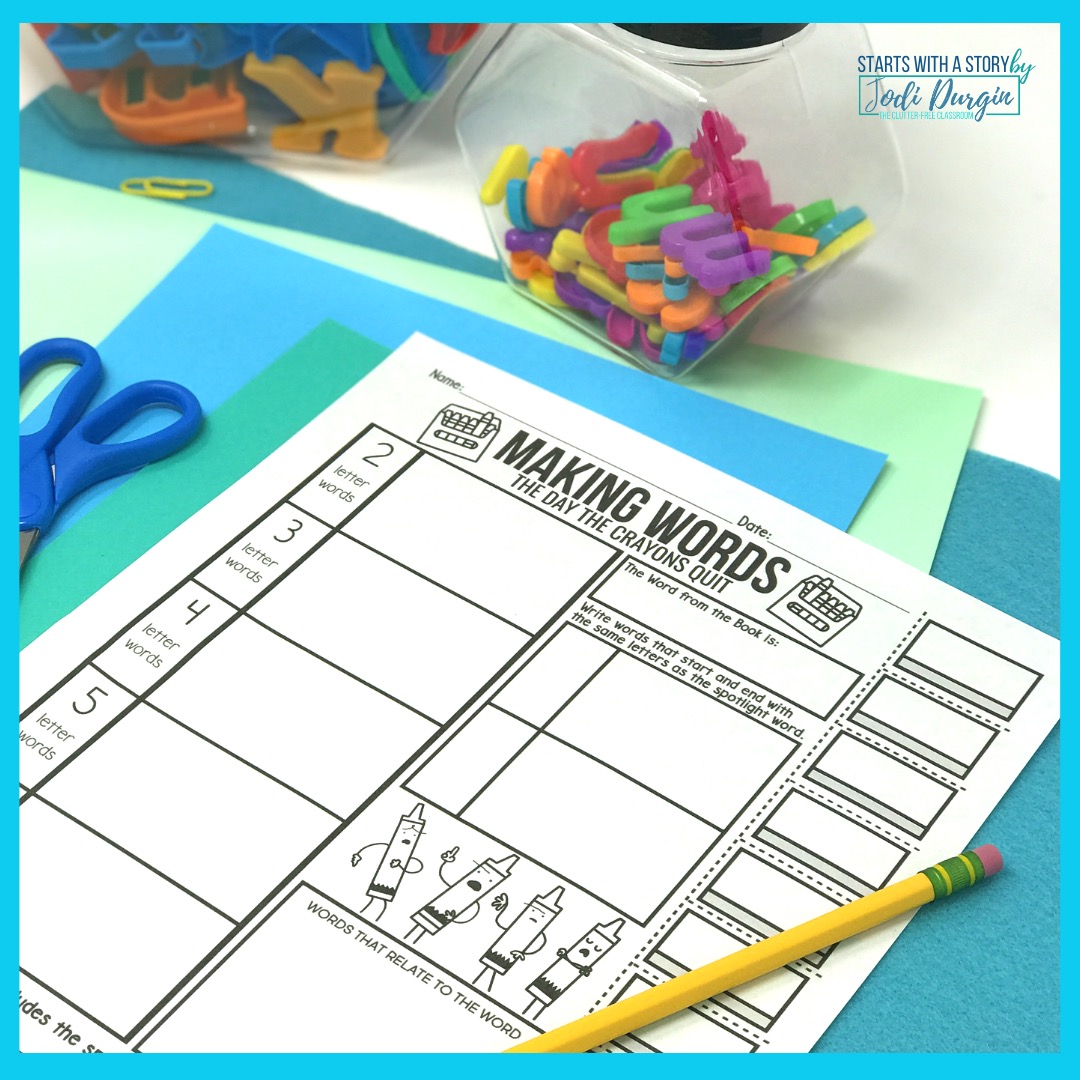 The Day The Crayons Quit Activities and Lesson Plans for 2025 ...