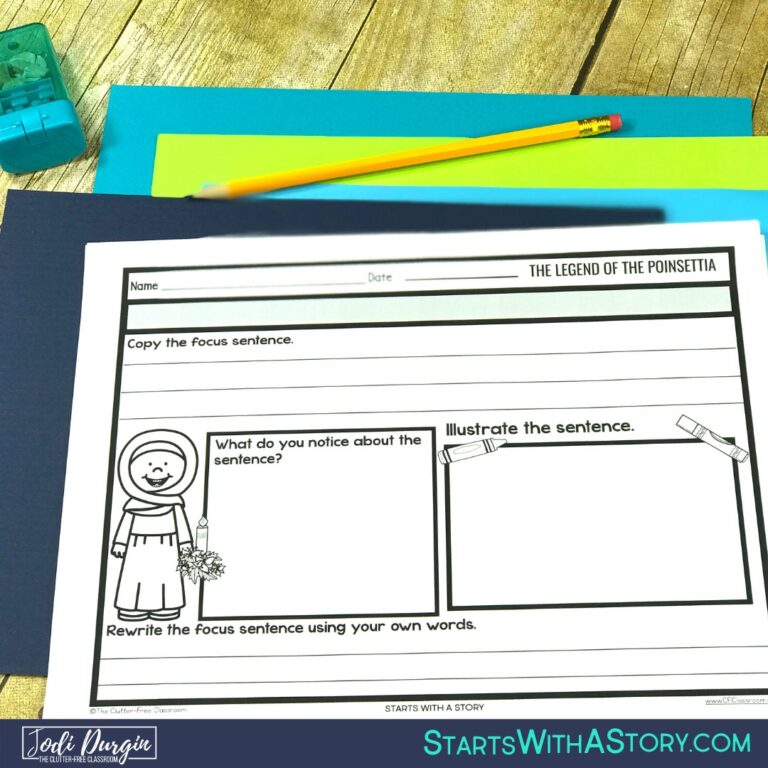 The Legend of The Poinsettia Activities and Lesson Plans for 2024 ...