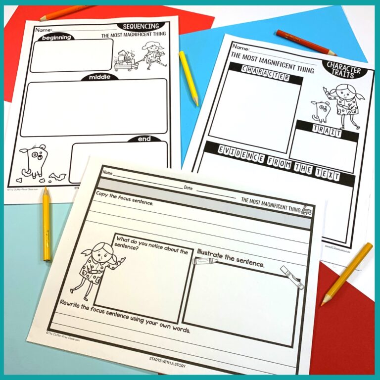 The Most Magnificent Thing Activities and Lesson Plans for 2025 ...