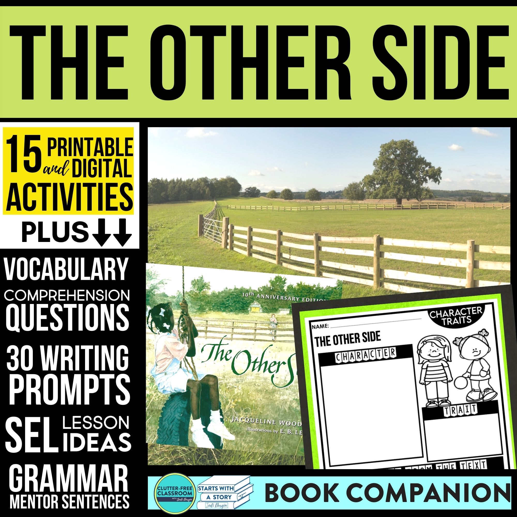 The Other Side Activities and Lesson Plans for 2025 - Teaching with ...