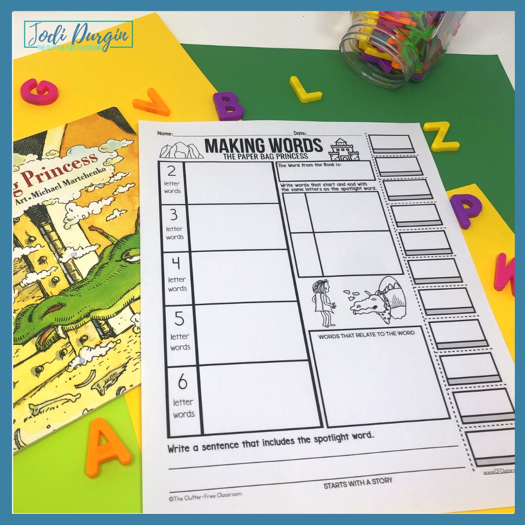 The Paper Bag Princess Activities and Lesson Plans for 2026 - Teaching ...