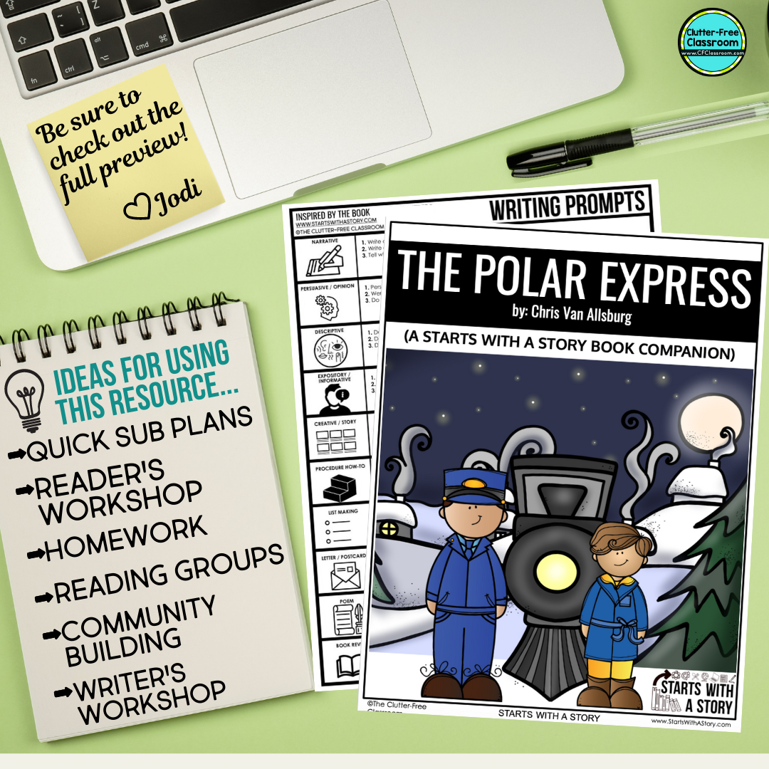 The Polar Express Activities and Lesson Plans for 2025 - Teaching with ...