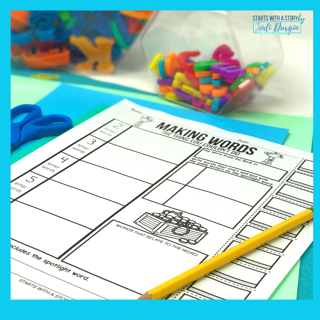 The Thing Lou Couldn't Do Activities and Lesson Plans for 2025 ...