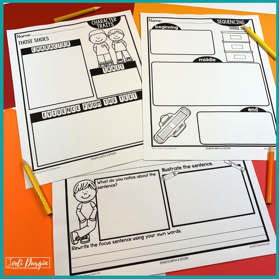 Those Shoes Activities and Lesson Plans for 2025 - Teaching with Jodi ...