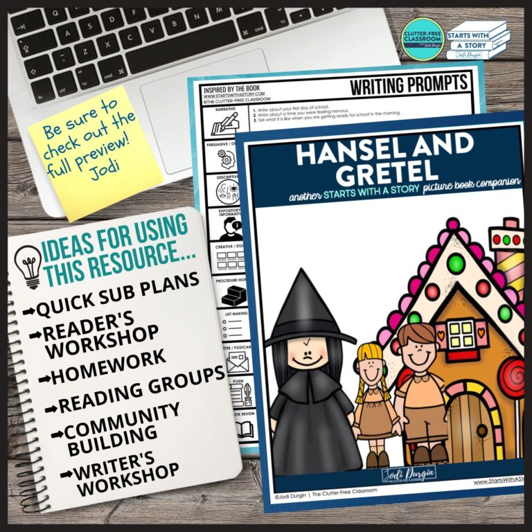 Hansel and Gretel Activities and Lesson Plans for 2025 - Teaching with ...
