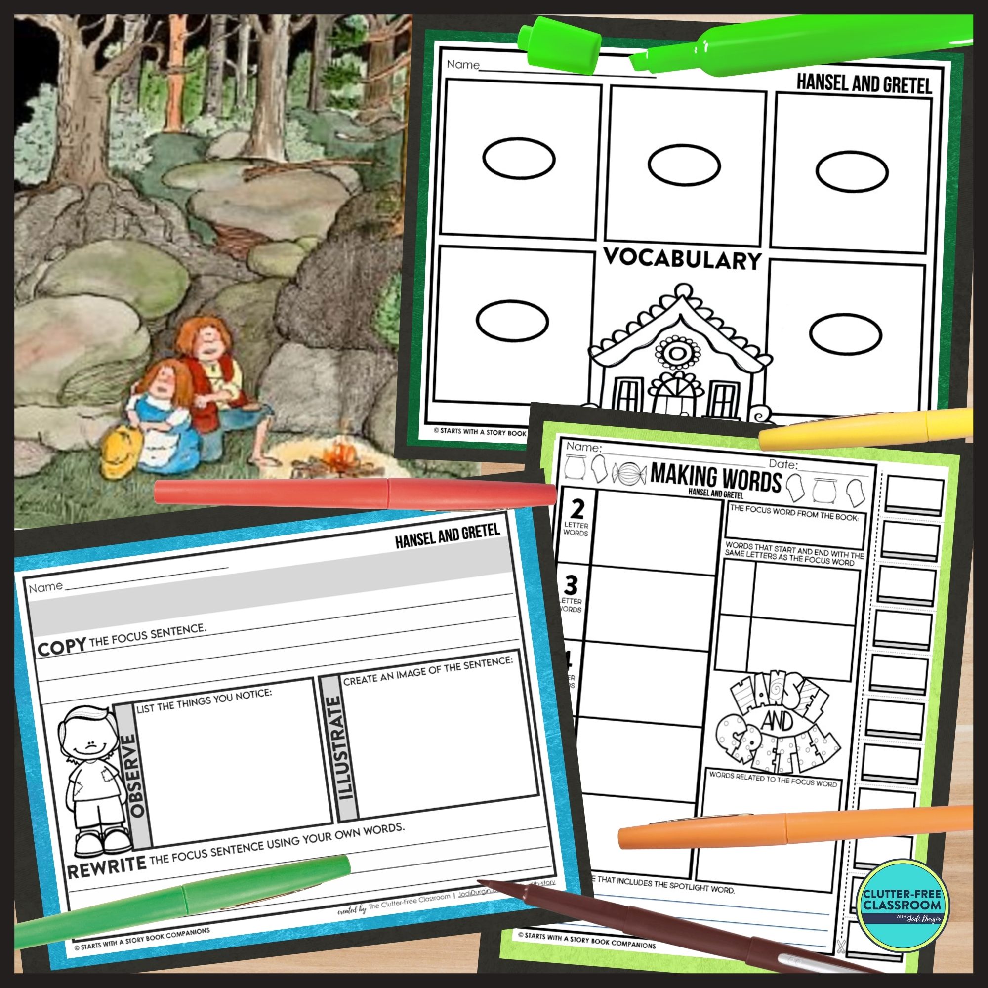 Hansel and Gretel Activities and Lesson Plans for 2025 - Teaching with ...