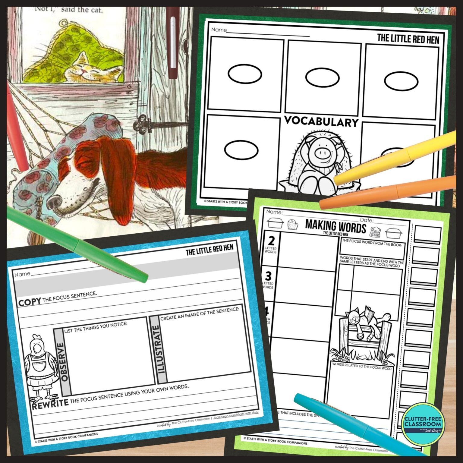 The Little Red Hen Activities and Lesson Plans for 2025 - Teaching with ...