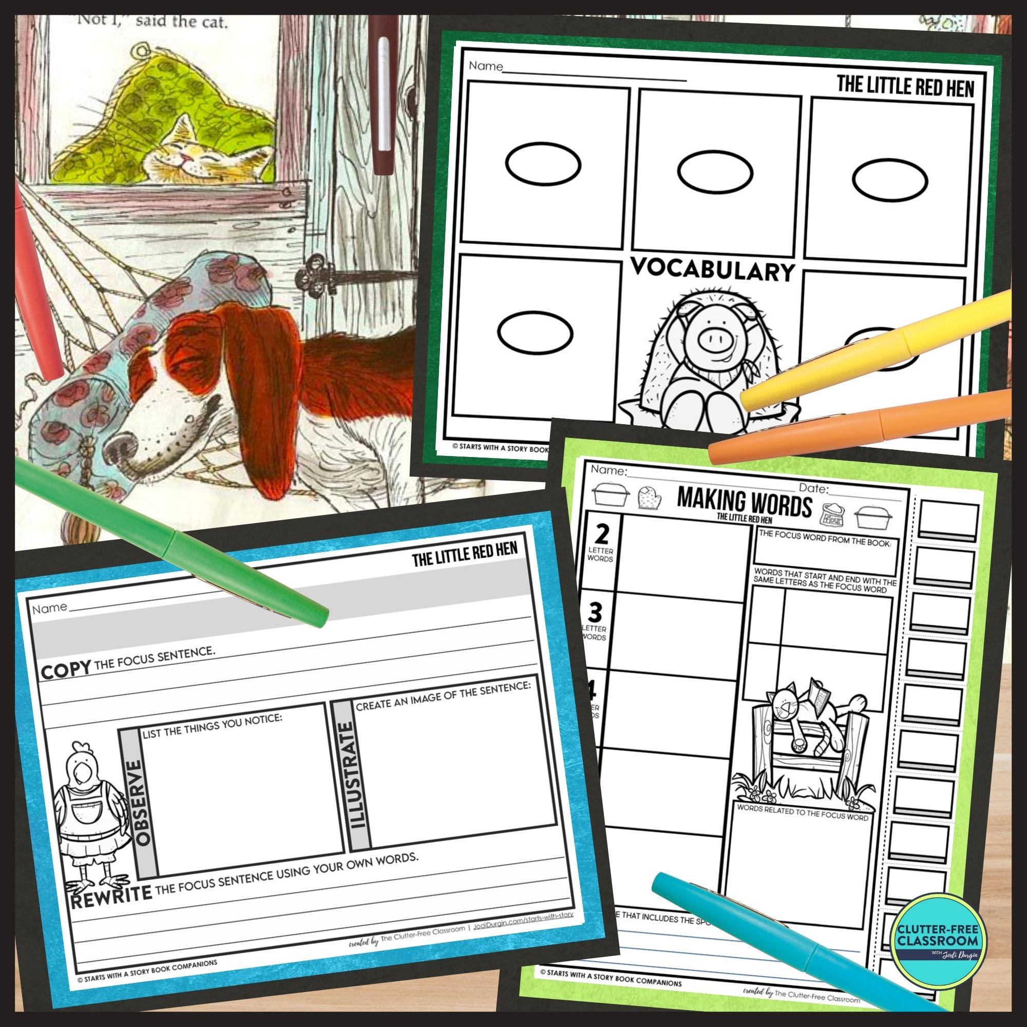 The Little Red Hen Activities and Lesson Plans for 2025 - Teaching with ...