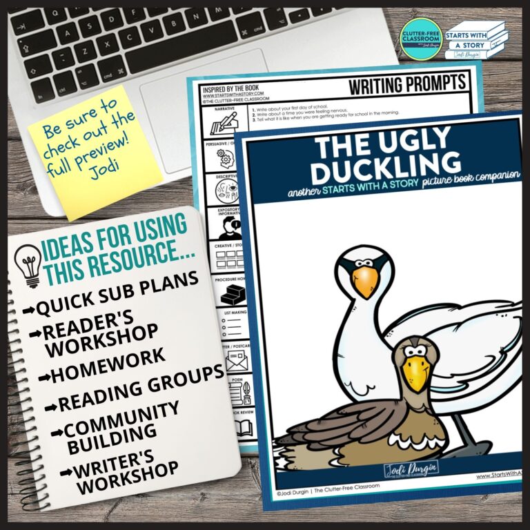 The Ugly Duckling Activities and Lesson Plans for 2026 - Teaching with ...