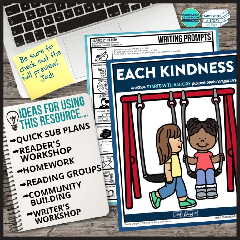 Each Kindness Activities and Lesson Plans for 2025 - Teaching with Jodi ...