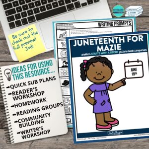 Juneteenth for Mazie Activities and Lesson Plans for 2025 - Teaching ...