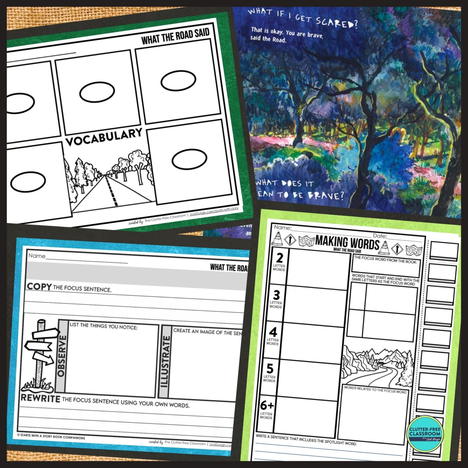 What the Road Said Activities and Lesson Plans for 2026 - Teaching with ...