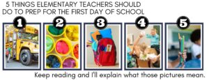 Teacher Checklists: 20 Steps for Getting Ready for Back to School in ...