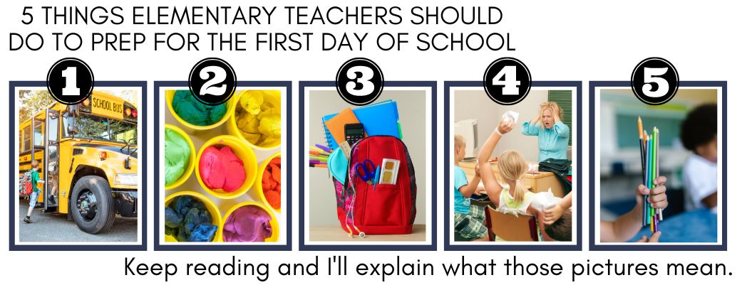 Teacher Checklists: 20 Steps for Getting Ready for Back to School in ...