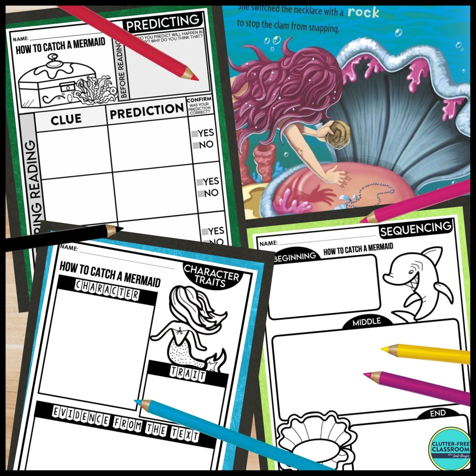 How to Catch a Mermaid Activities and Lesson Plans for 2024 - Teaching ...