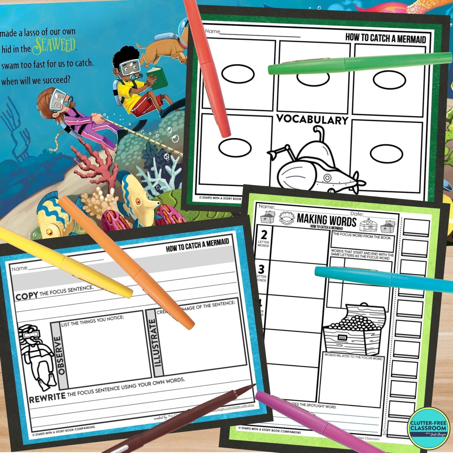 How to Catch a Mermaid Activities and Lesson Plans for 2025 - Teaching ...