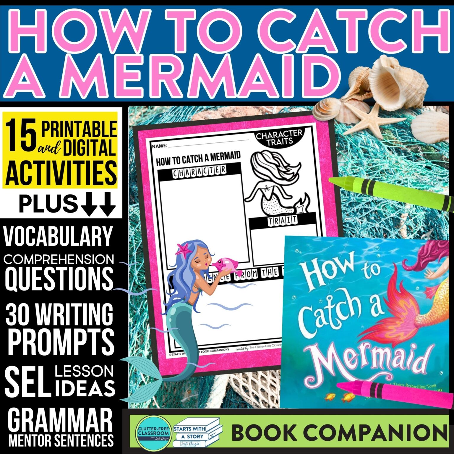 How to Catch a Mermaid Activities and Lesson Plans for 2025 - Teaching ...