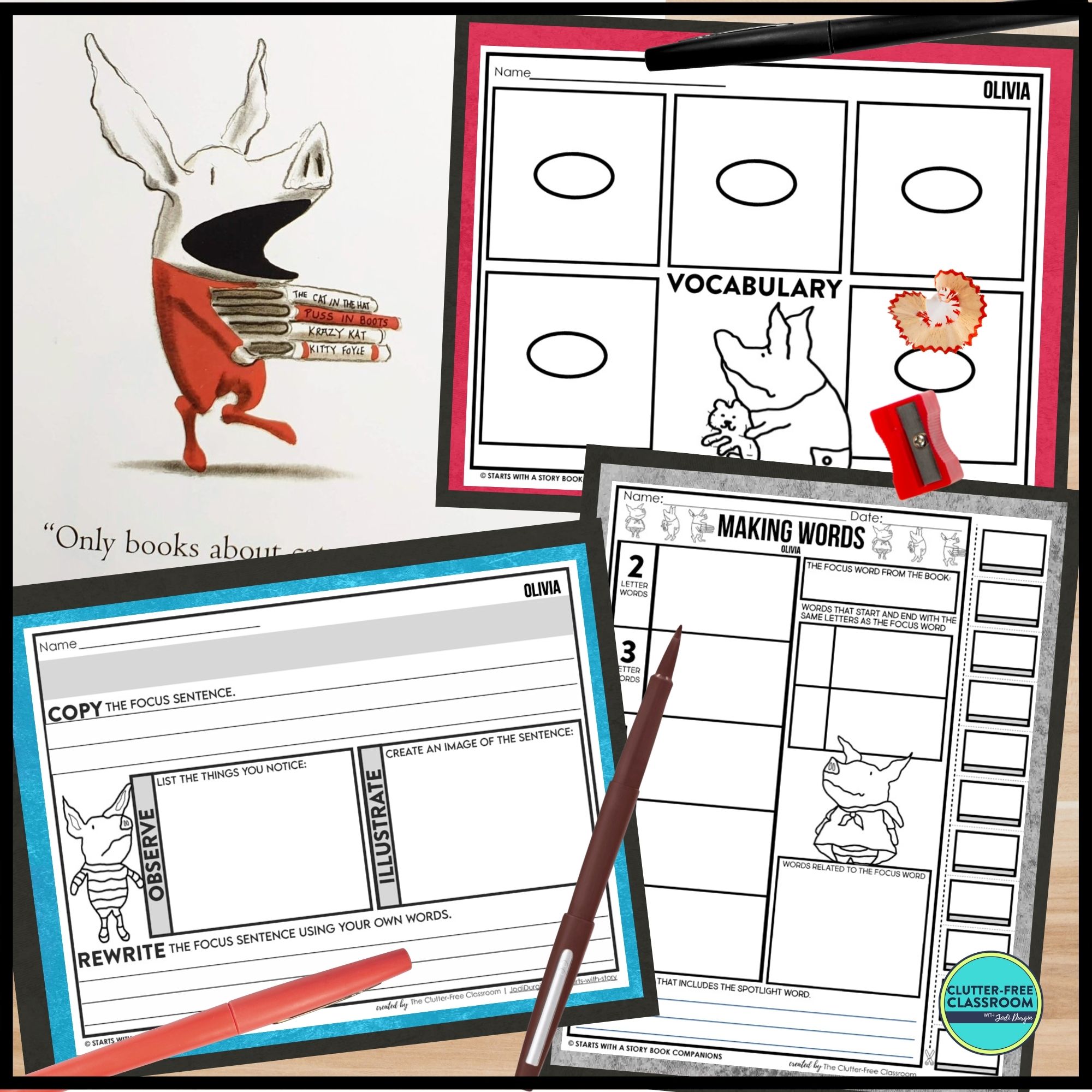 Olivia Activities and Lesson Plans for 2025 - Teaching with Jodi Durgin ...