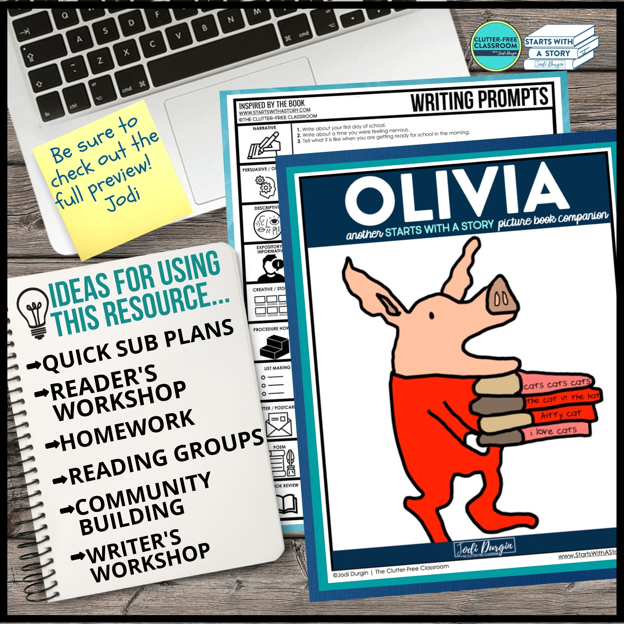 Olivia Activities and Lesson Plans for 2025 - Teaching with Jodi Durgin ...
