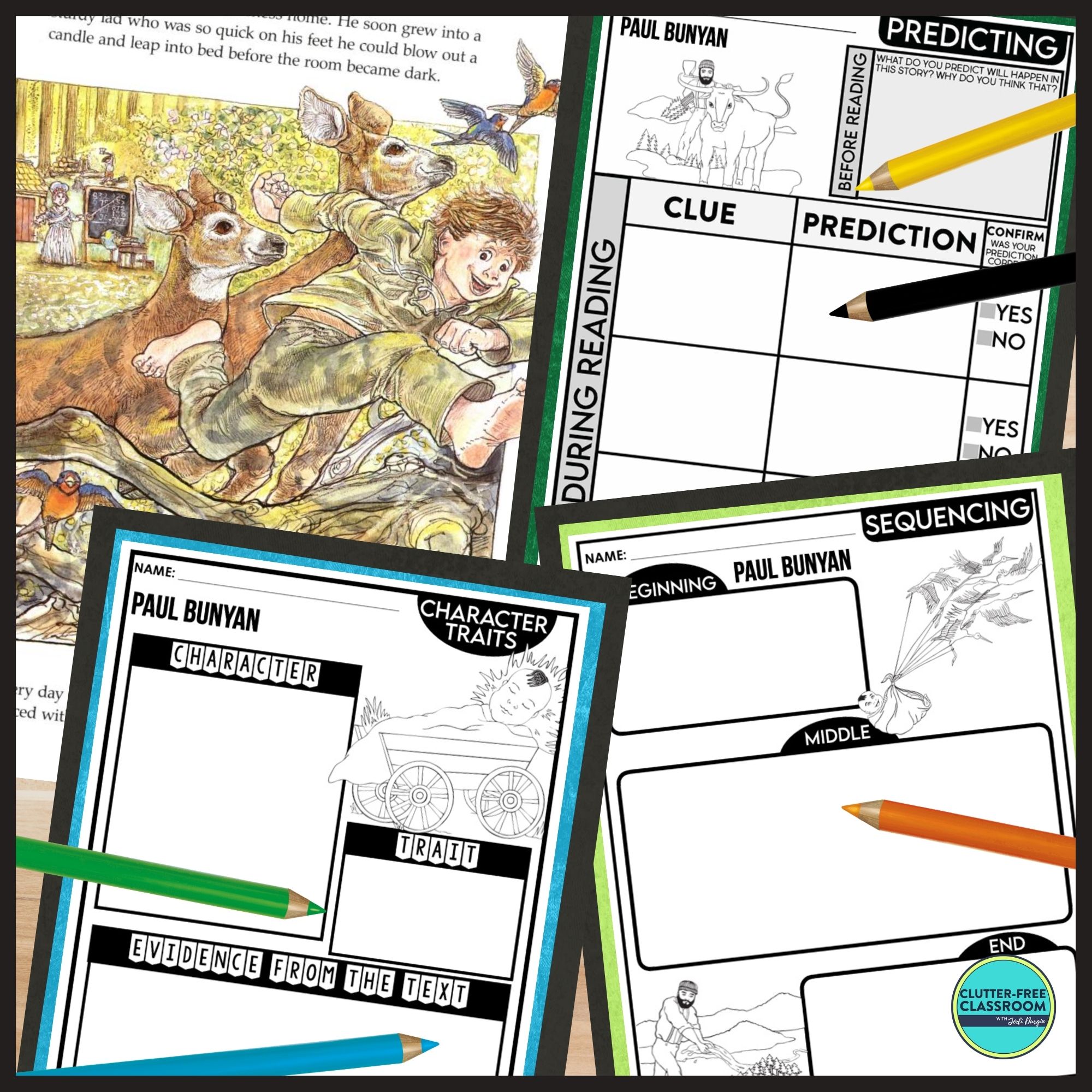 Paul Bunyan Activities and Lesson Plans for 2025 - Teaching with Jodi ...