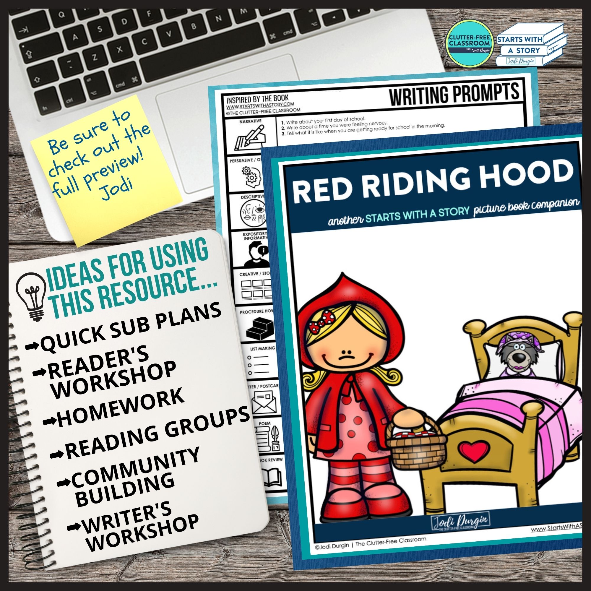 Red Riding Hood Activities and Lesson Plans for 2025 - Teaching with ...