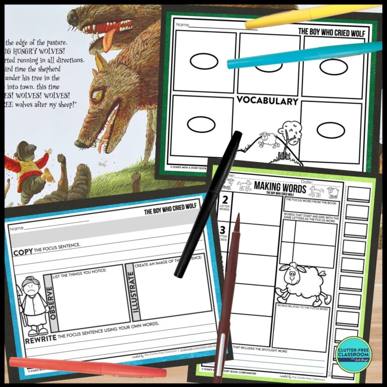 The Boy Who Cried Wolf Activities and Lesson Plans for 2025 - Teaching ...