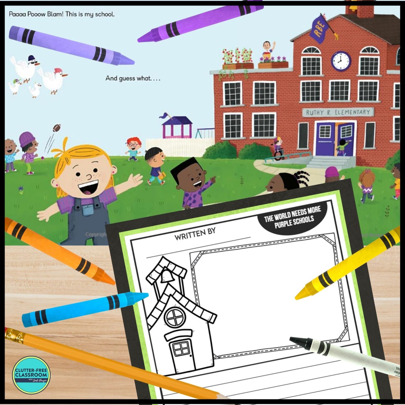 The World Needs More Purple Schools Activities and Lesson Plans for ...