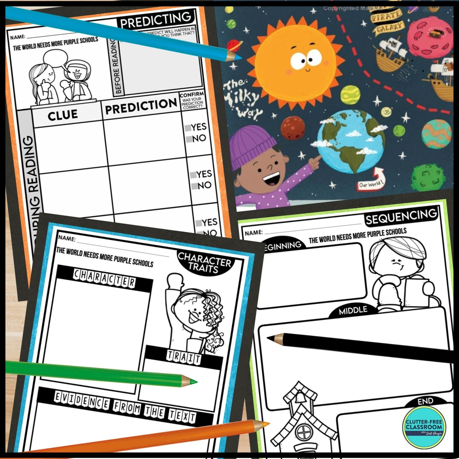 The World Needs More Purple Schools Activities and Lesson Plans for ...