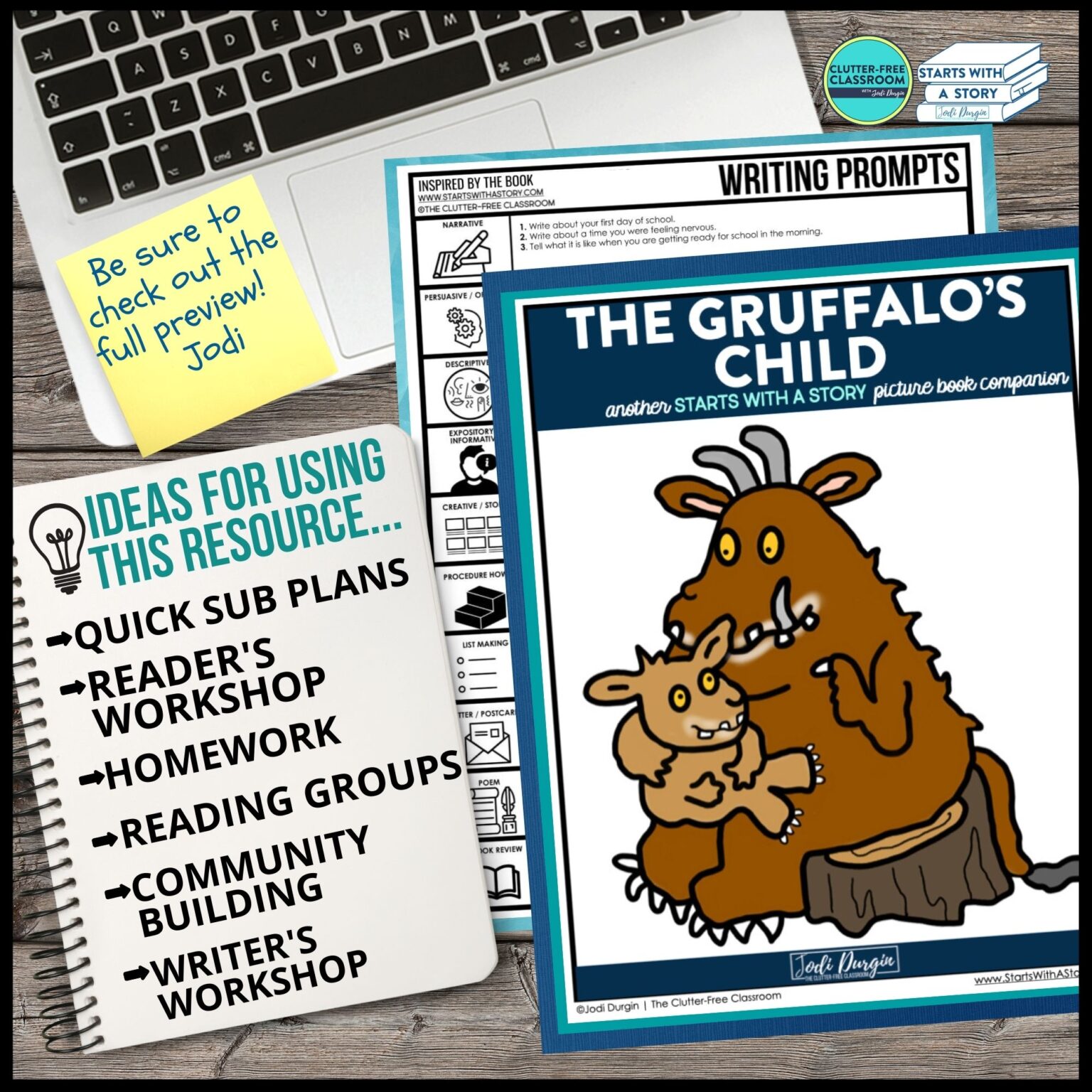 The Gruffalo's Child Activities and Lesson Plans for 2025 - Teaching ...