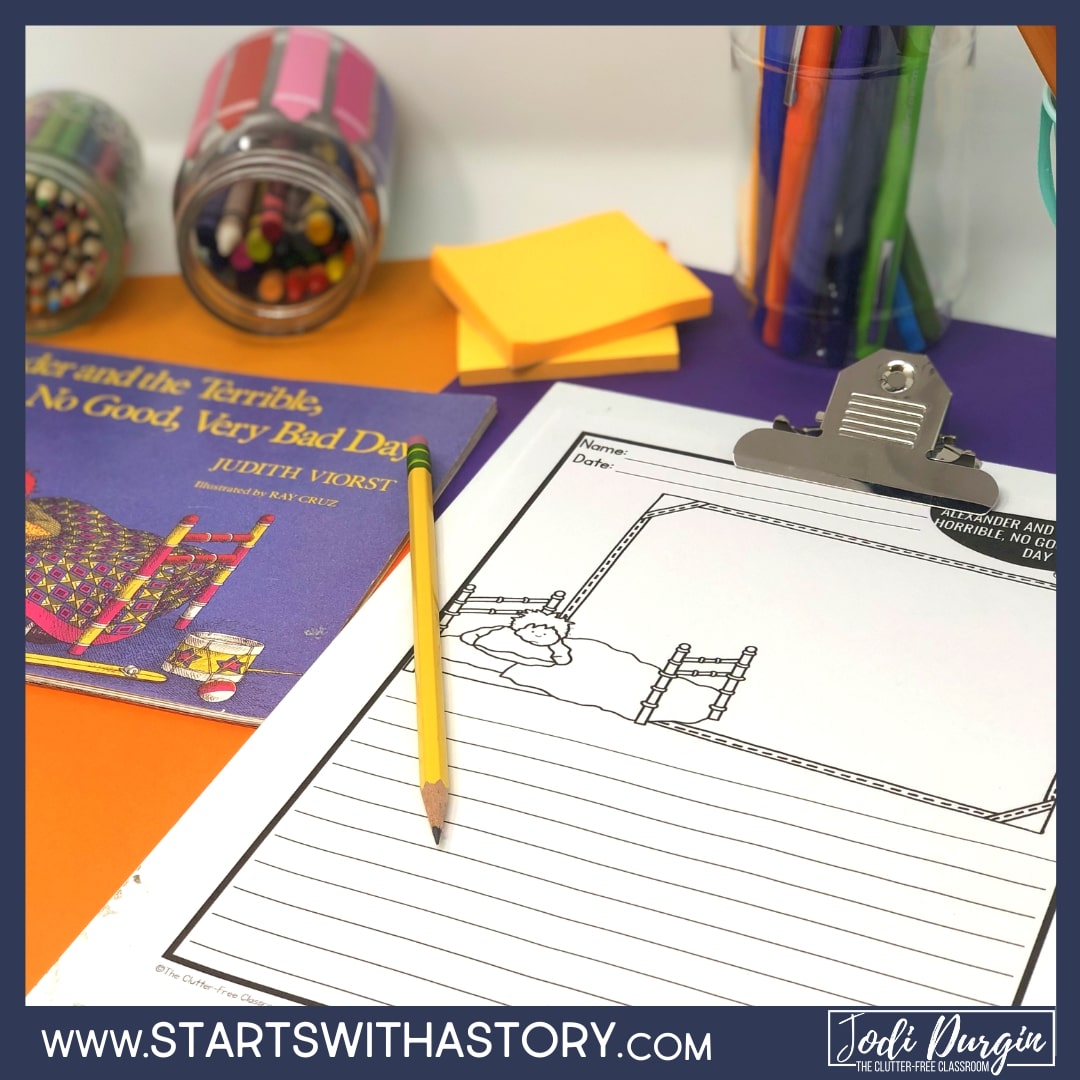 Alexander and The Terrible, No Good Very Bad Day Activities and Lesson ...