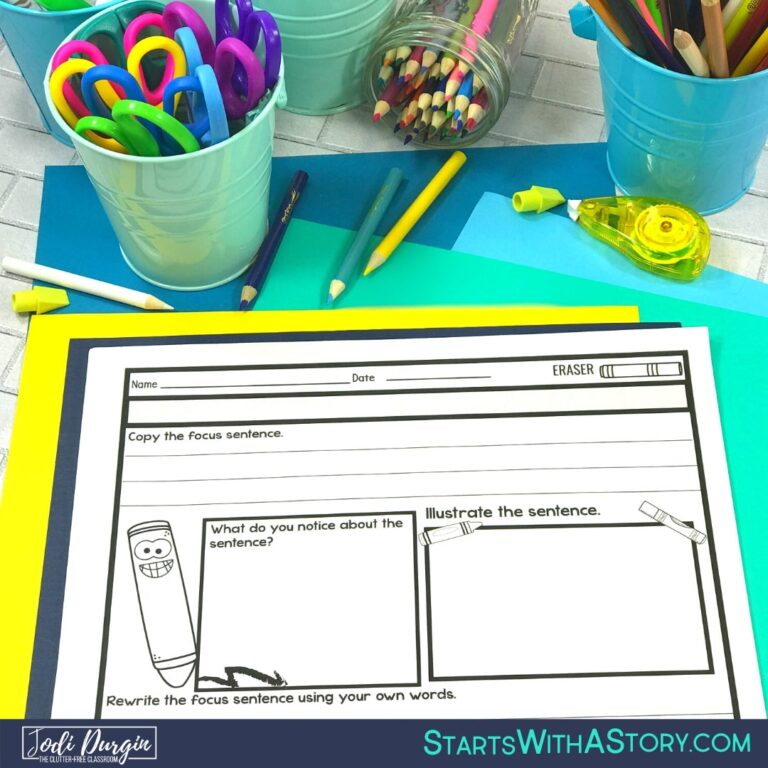 Eraser Activities and Lesson Plans for 2025 - Teaching with Jodi Durgin ...