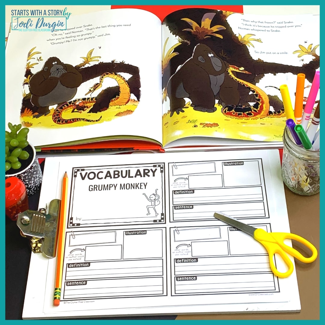 Grumpy Monkey Activities and Lesson Plans for 2025 - Teaching with Jodi ...