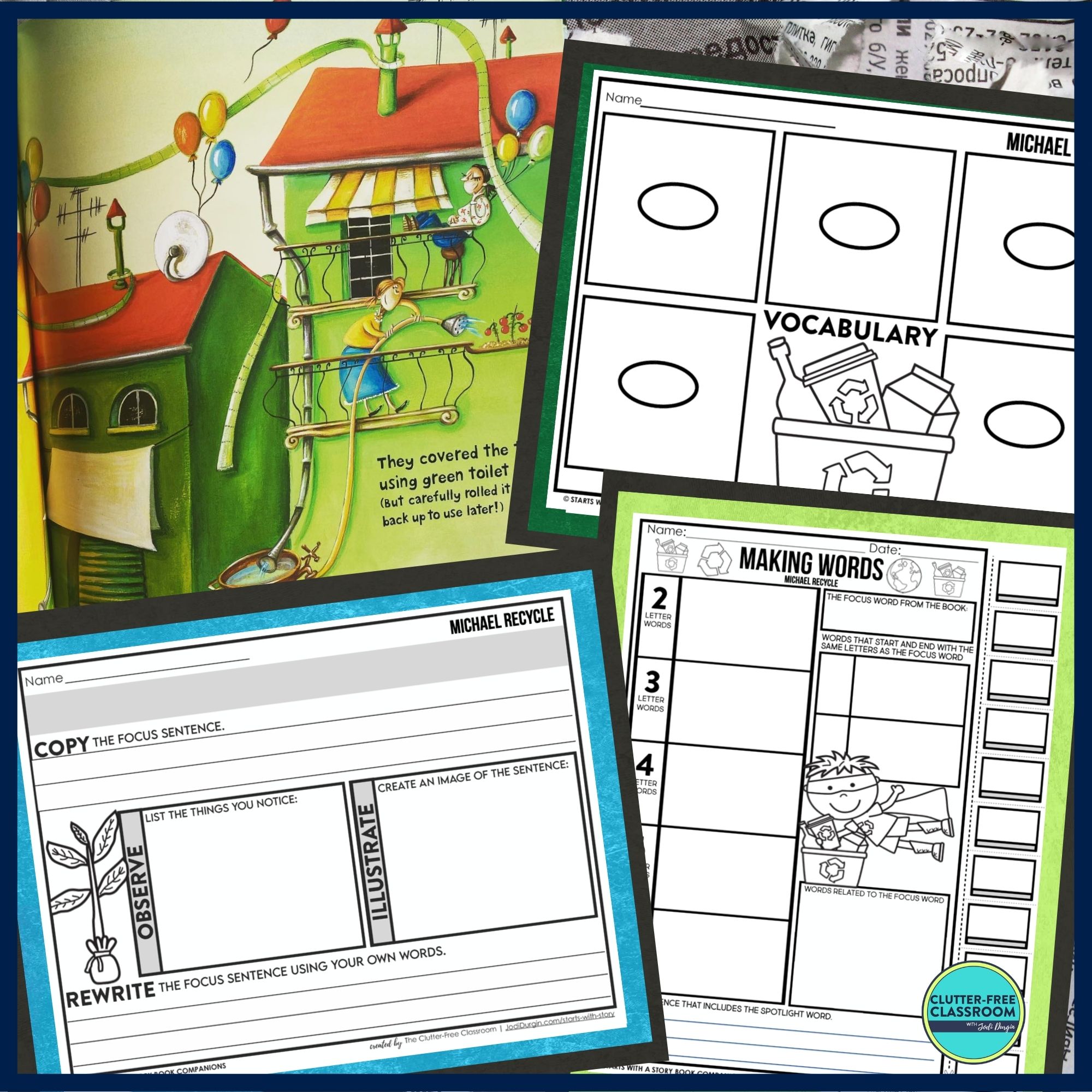 Michael Recycle Activities and Lesson Plans for 2026 - Teaching with ...