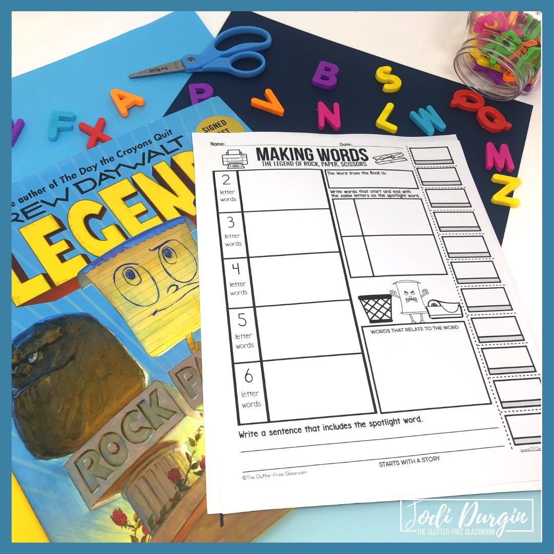 The Legend Of Rock, Paper, Scissors Activities and Lesson Plans for ...