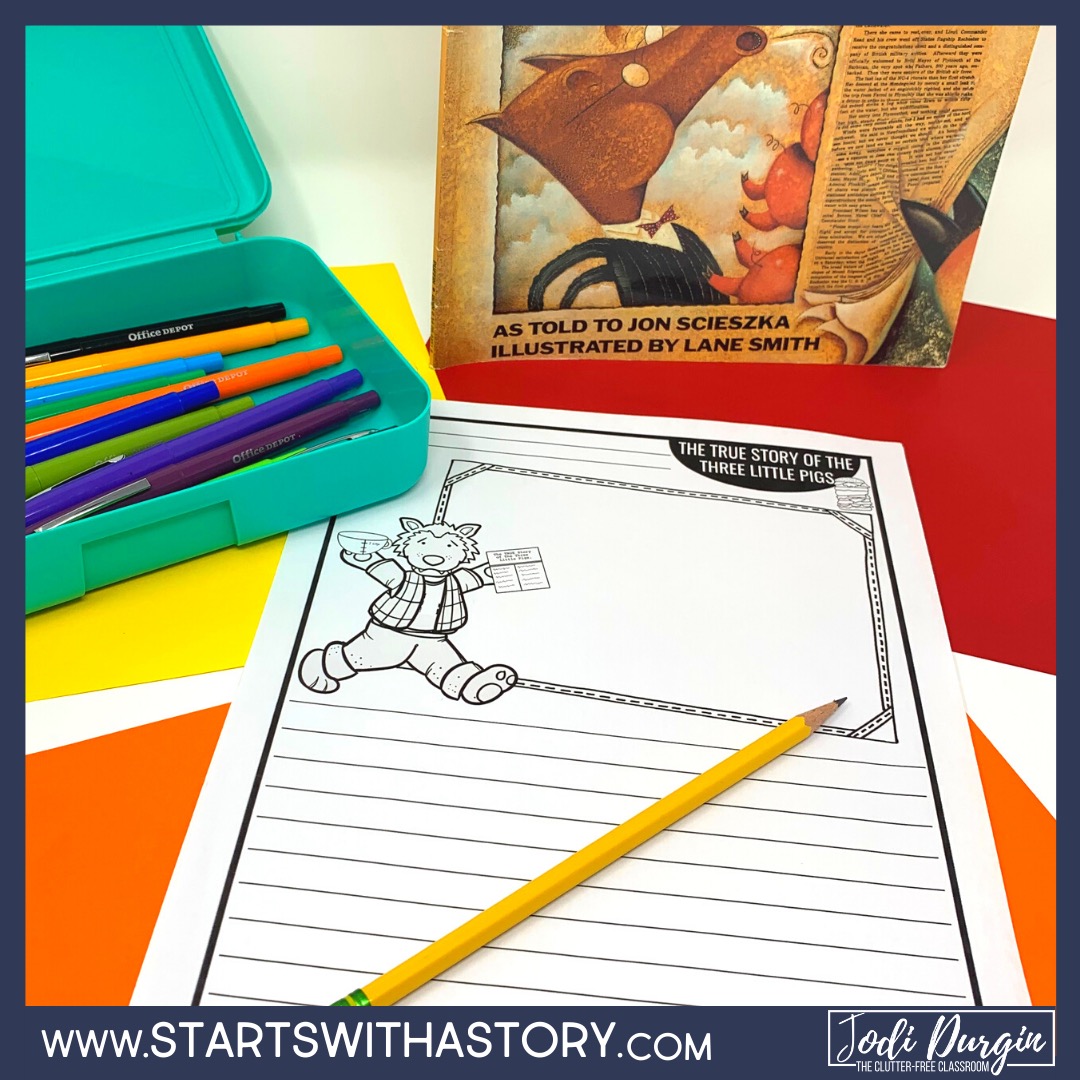 The True Story Of The Three Little Pigs Activities and Lesson Plans for ...