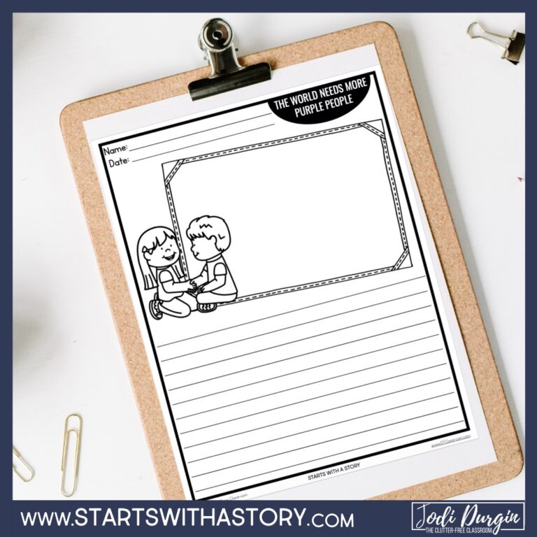 The World Needs More Purple People Activities and Lesson Plans for 2025 ...