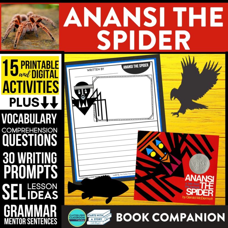 Anansi the Spider Activities and Lesson Plans for 2023 - Clutter-Free ...