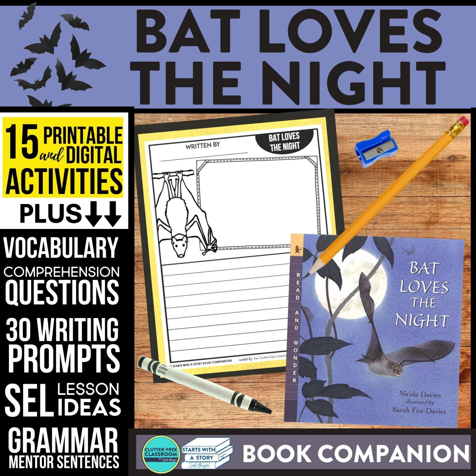 Bat Loves the Night Activities and Lesson Plans for 2026 - Teaching ...